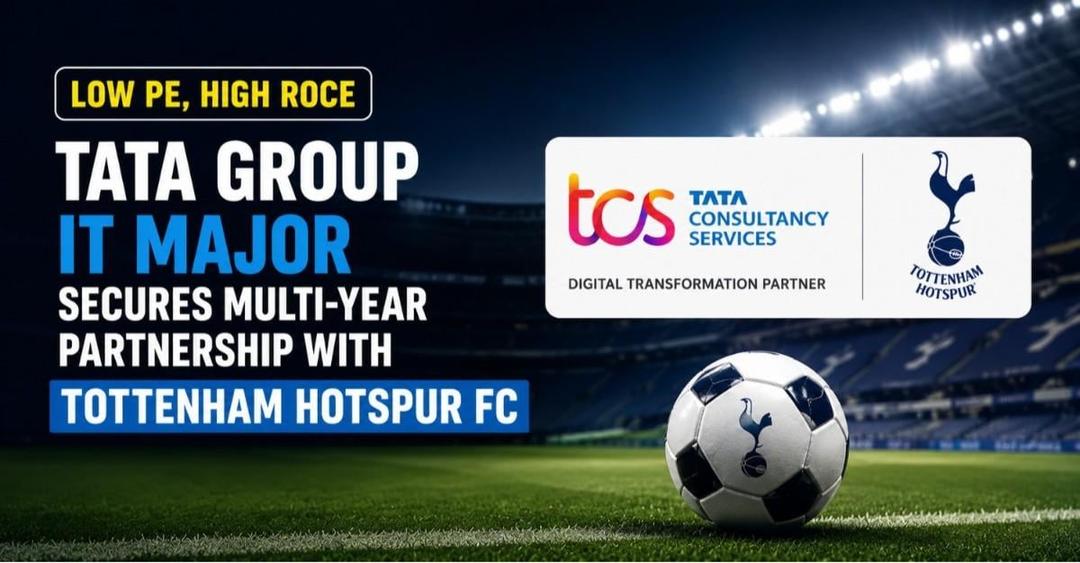 Low PE, High ROCE Tata Group IT Major Secures Multi-Year Partnership ...