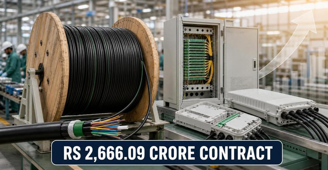 Rs 21,206 Crore Order Book: Telecom Infrastructure Company Secures Rs ...